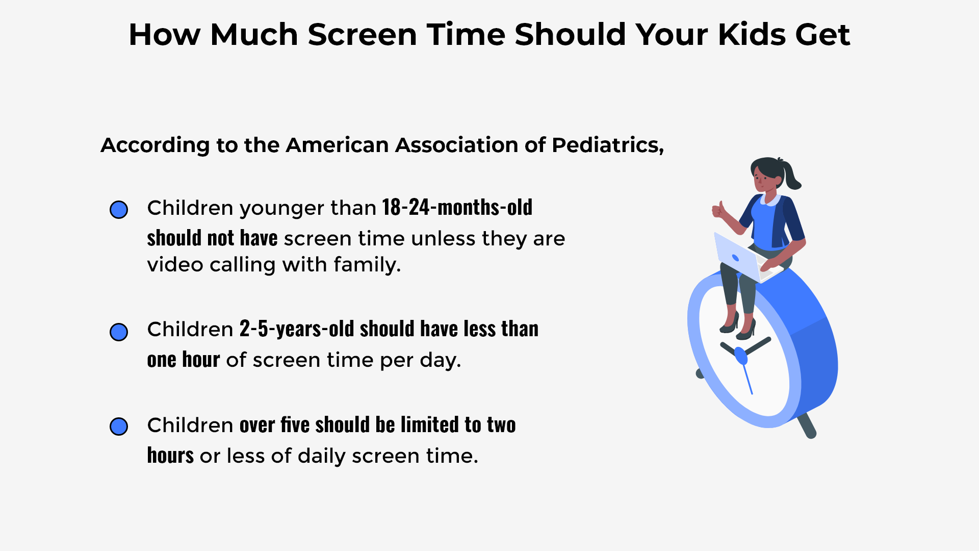 Children and Screen Time: How Much is Too Much? – My Gut Instinct